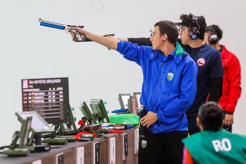 Caio Silas de Almeida é prata no tiro esportivo do Pan Júnior | GZH