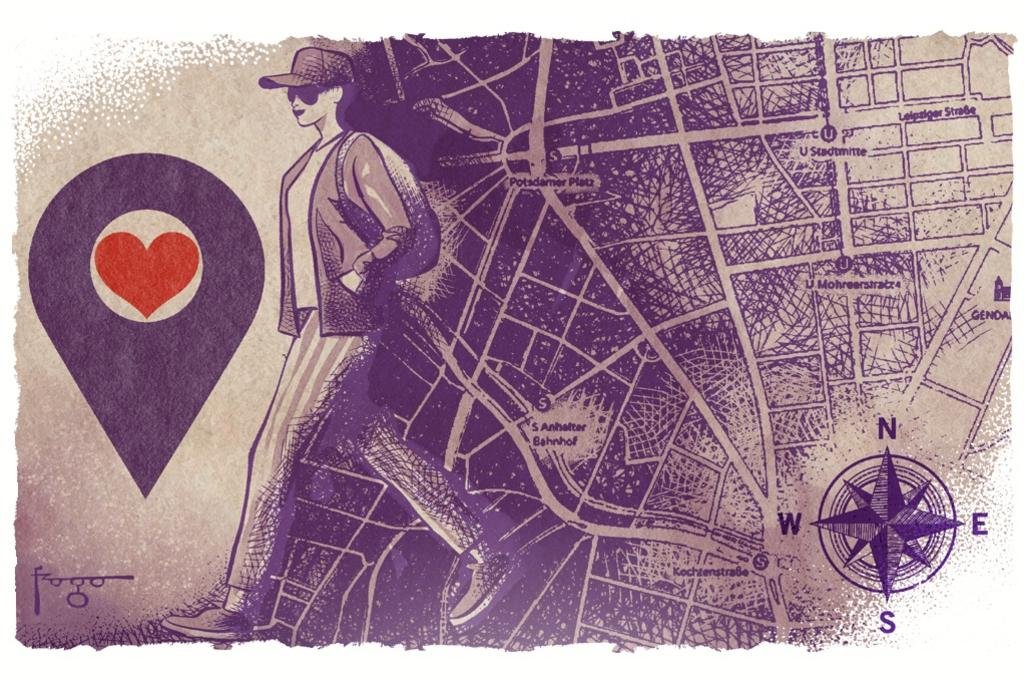 Mapas de papel | Donna