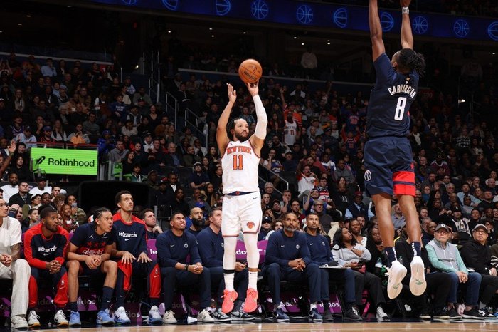 Brunson faz 55 pontos e comanda vitória do New York Knicks sobre o Washington Wizards na NBA | GZH
