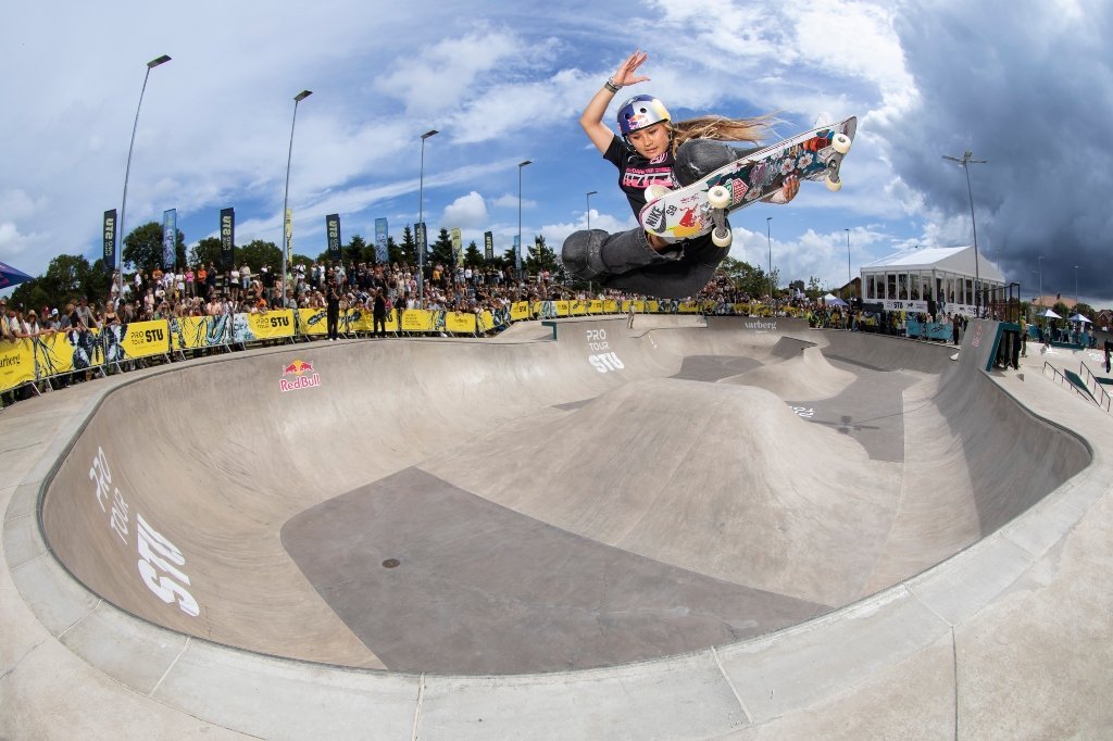 Atual campeã olímpica, Arisa Trew fica fora da final do park do Pro Tour STU da Suécia | GZH