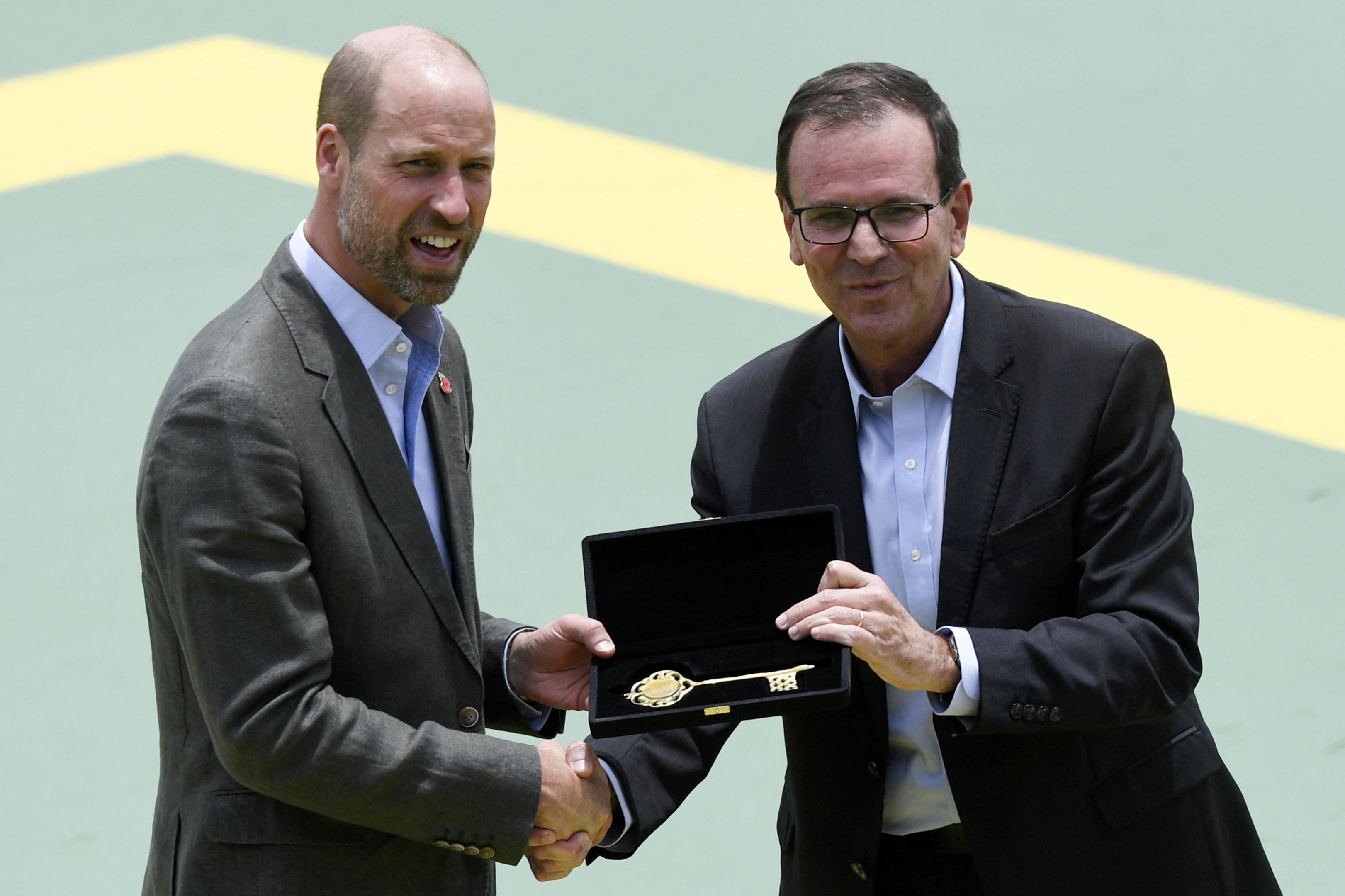 Príncipe William recebe as chaves do Rio de Janeiro durante evento no ...