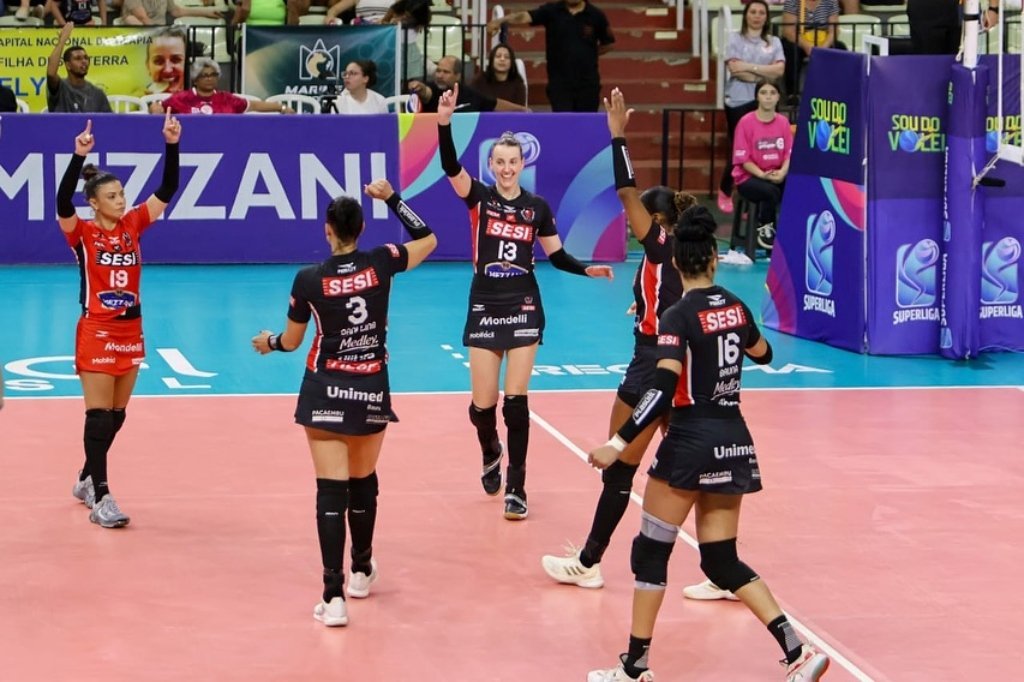 Sesi-Bauru vence em Maringá e mantém quinto lugar na Superliga feminina ...