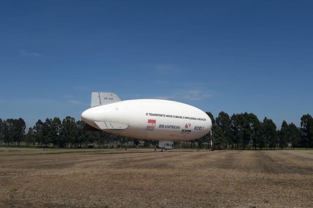 Chuva adia chegada de dirigível a Porto Alegre; veja como funciona | GZH