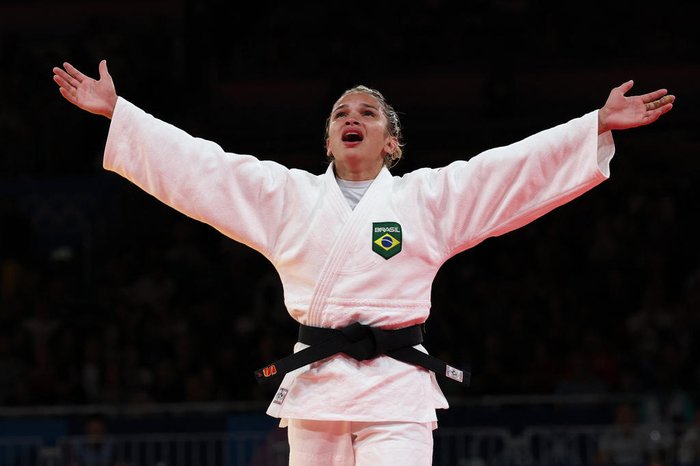 Larissa Pimenta vence italiana e conquista o bronze no judô | GZH
