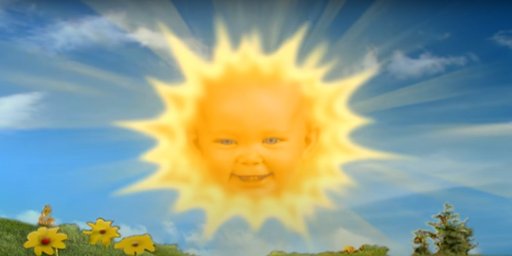 Duas décadas depois, bebê que fazia o sol em "Teletubbies" não seguiu ...