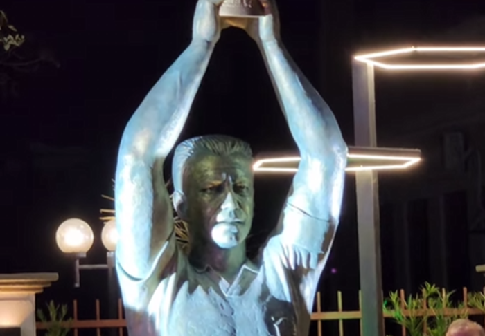 Dunga é homenageado com estátua em Ijuí; veja vídeo | GZH