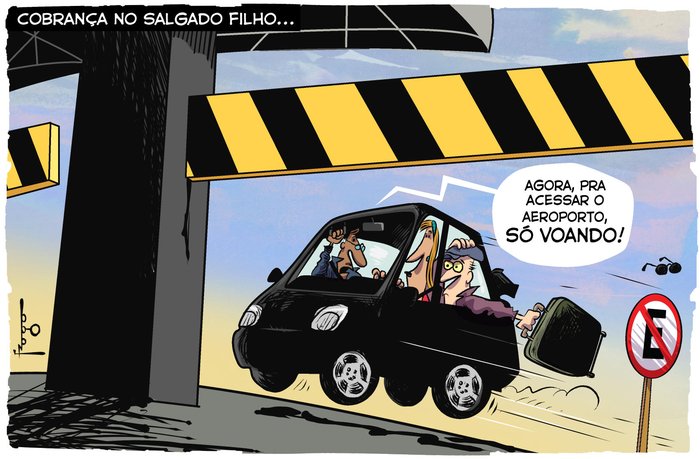 Gilmar Fraga: cobrança no Salgado Filho... | GZH