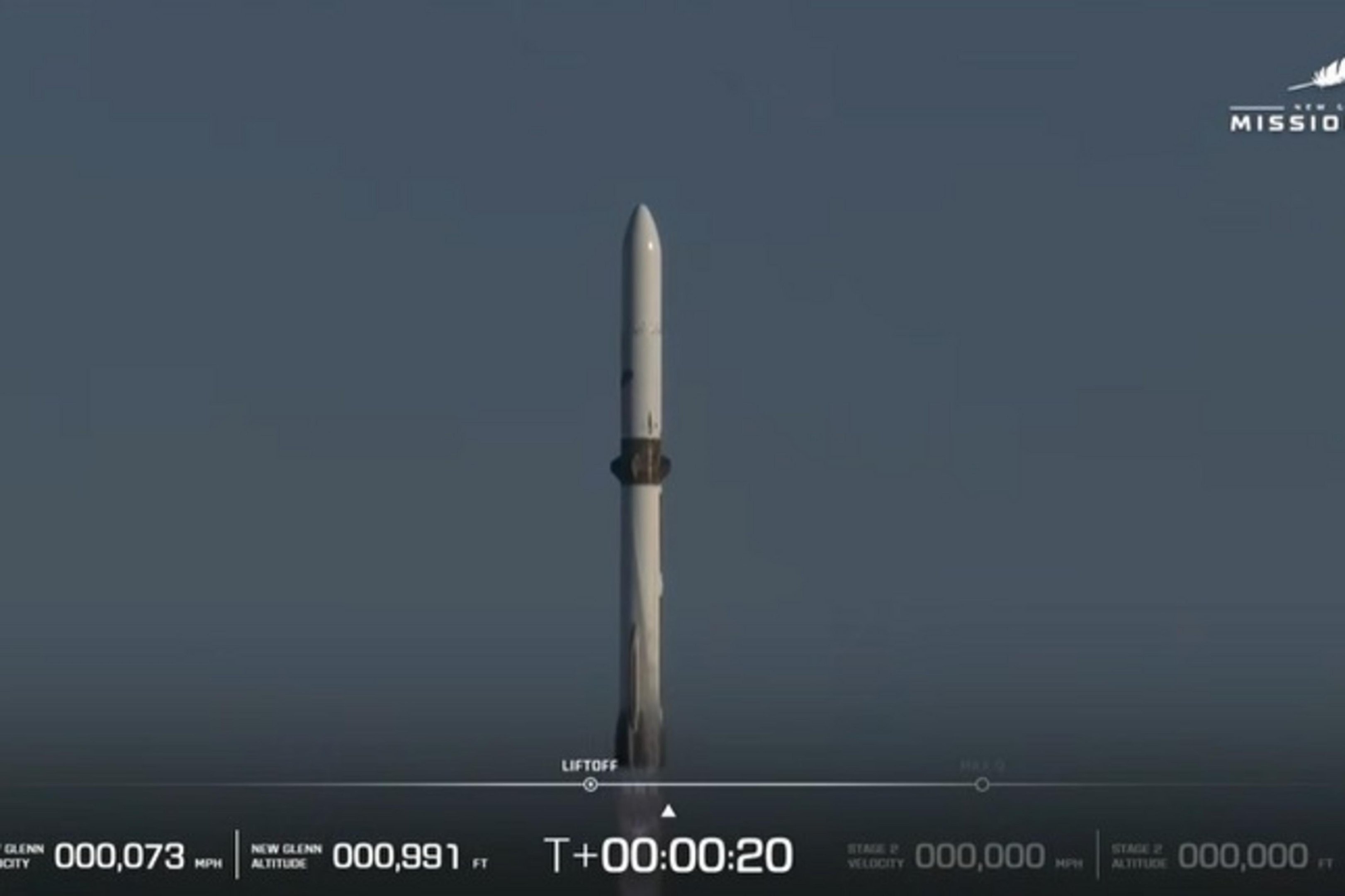 Blue Origin lança foguete New Glenn; missão é bem sucedida e tem ...