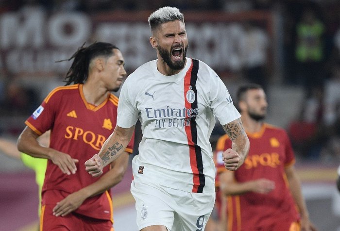 Milan faz dois, se protege após expulsão e vence a Roma no Olímpico | GZH