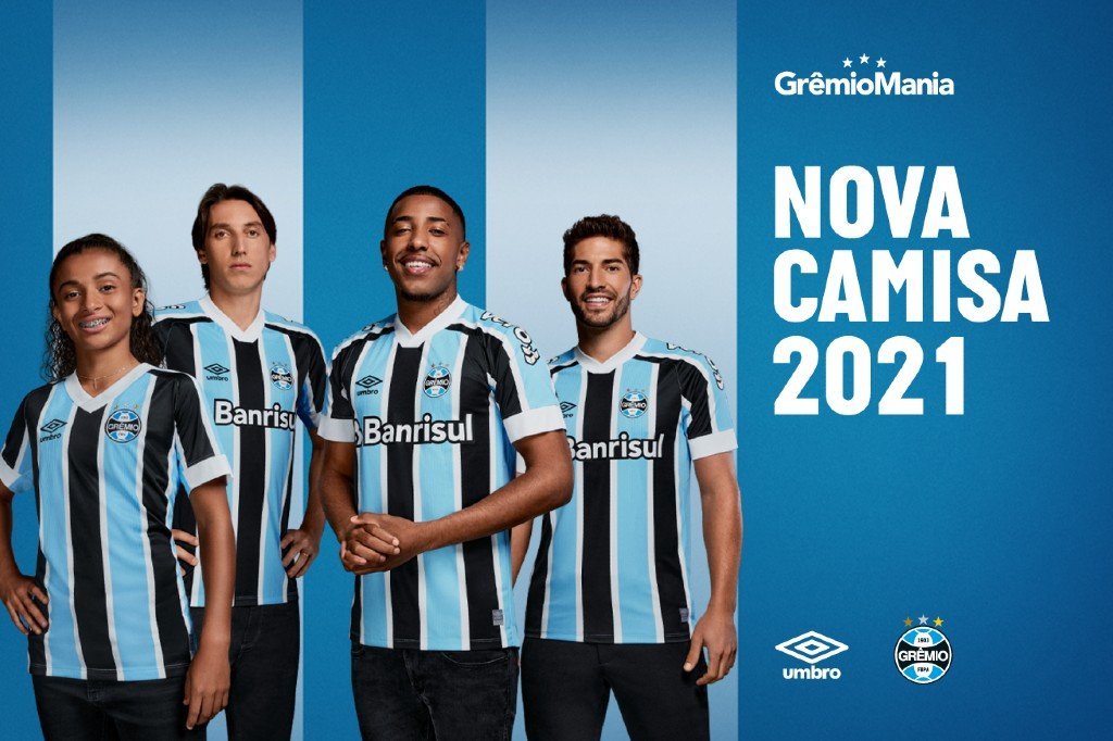 Grêmio lança uniformes para a temporada de 2021 | GZH