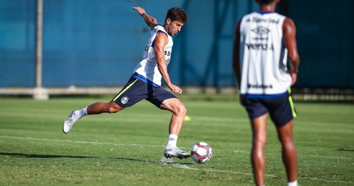 Grêmio se reapresenta e inicia treinos para jogos contra Esportivo e ... Grêmio se reapresenta e inicia treinos para jogos contra Esportivo e ...
