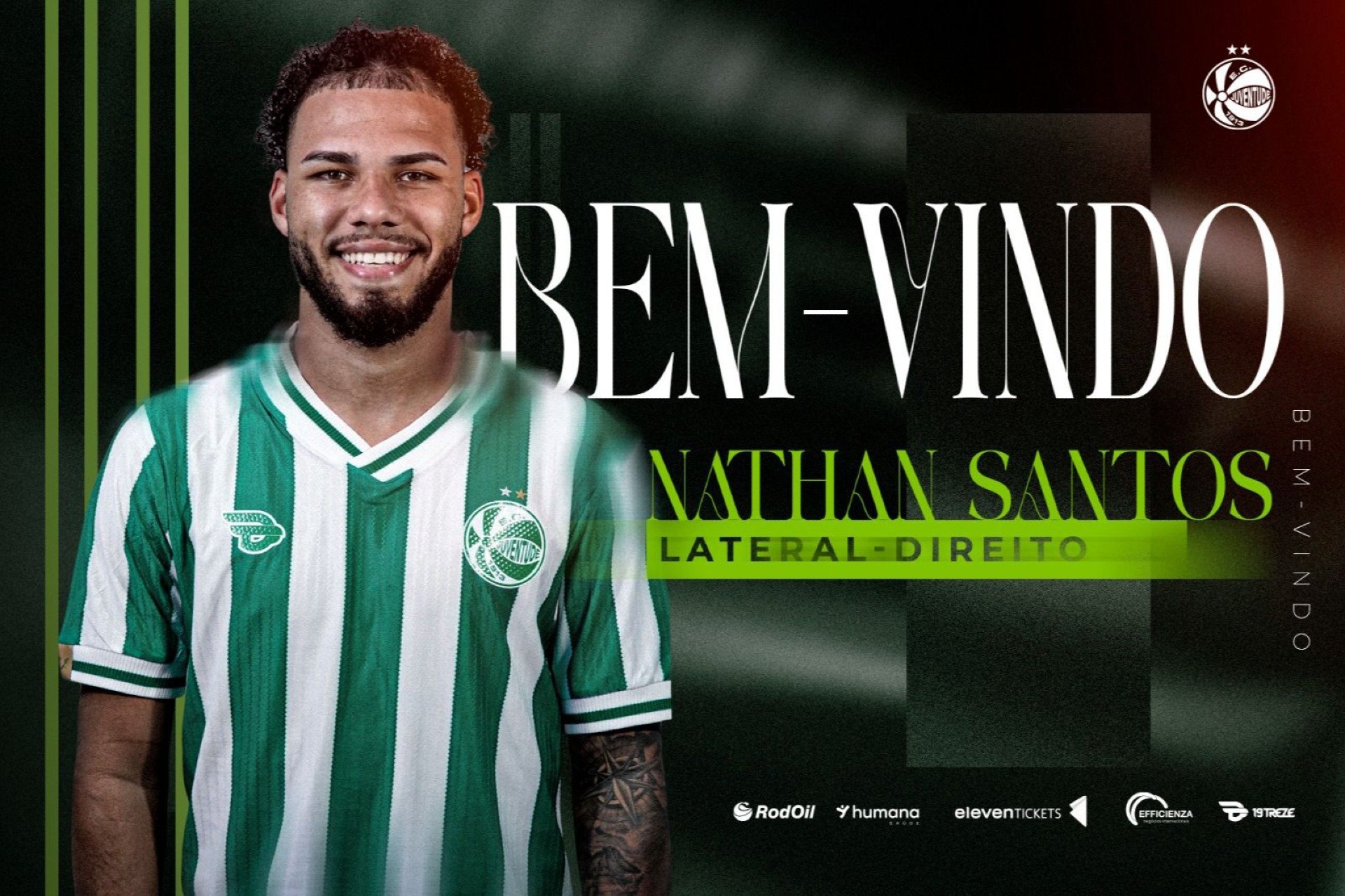 Juventude confirma contratação de lateral-direito do Santos | Pioneiro