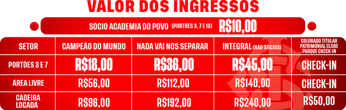 Inter inicia venda de ingressos para partida contra o Flamengo | GZH