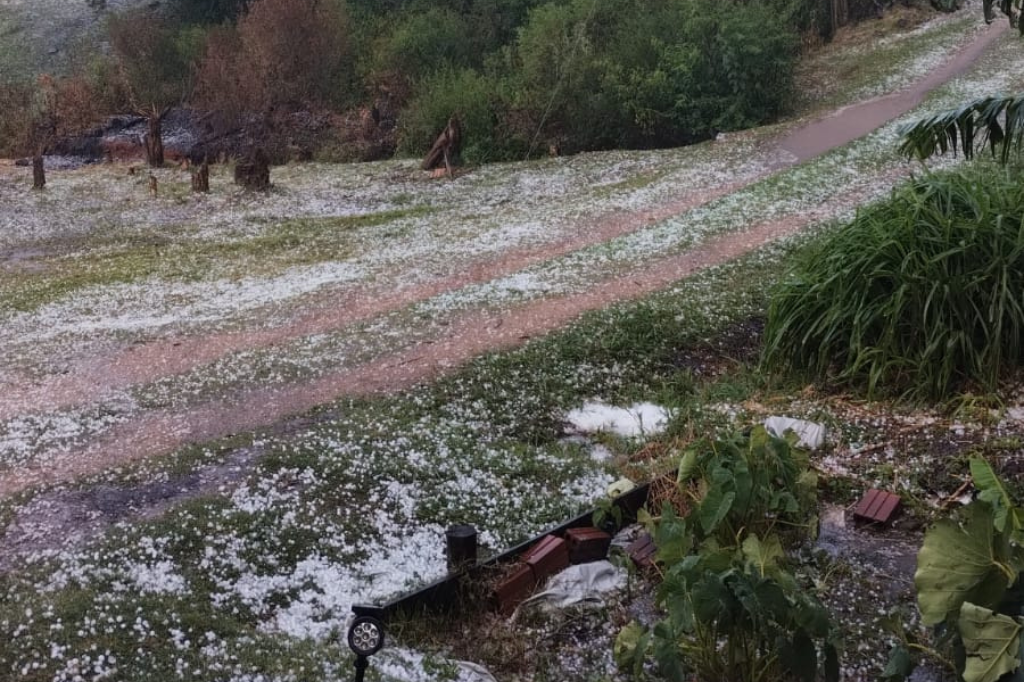 Granizo atinge área rural de Morro Redondo e mobiliza Defesa Civil ...