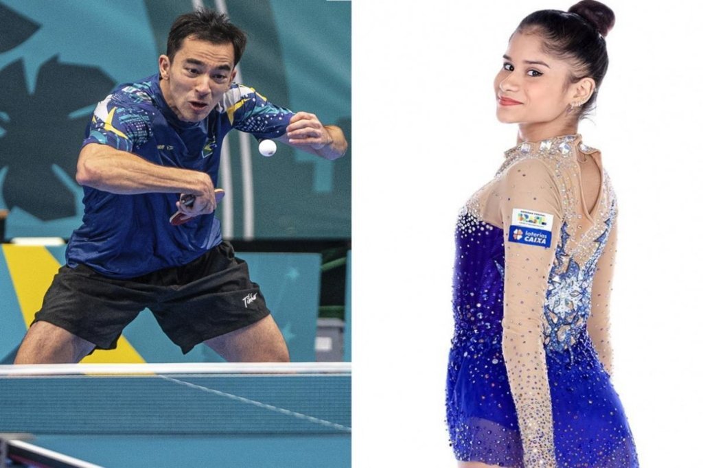 Hugo Calderano e Nicole Pircio serão os porta-bandeiras do Brasil na ...