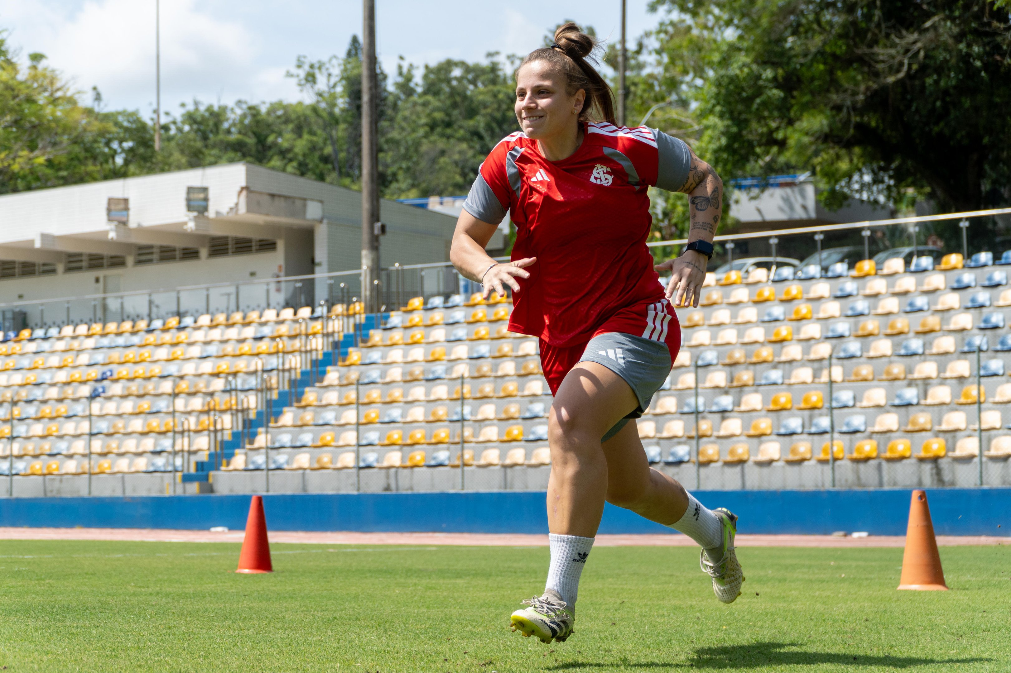 "Fiz a escolha certa e estou no lugar certo", afirma goleira do Inter | GZH