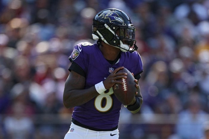 Lamar Jackson tem mais uma atuação de luxo no domingo da Semana 6 da ...