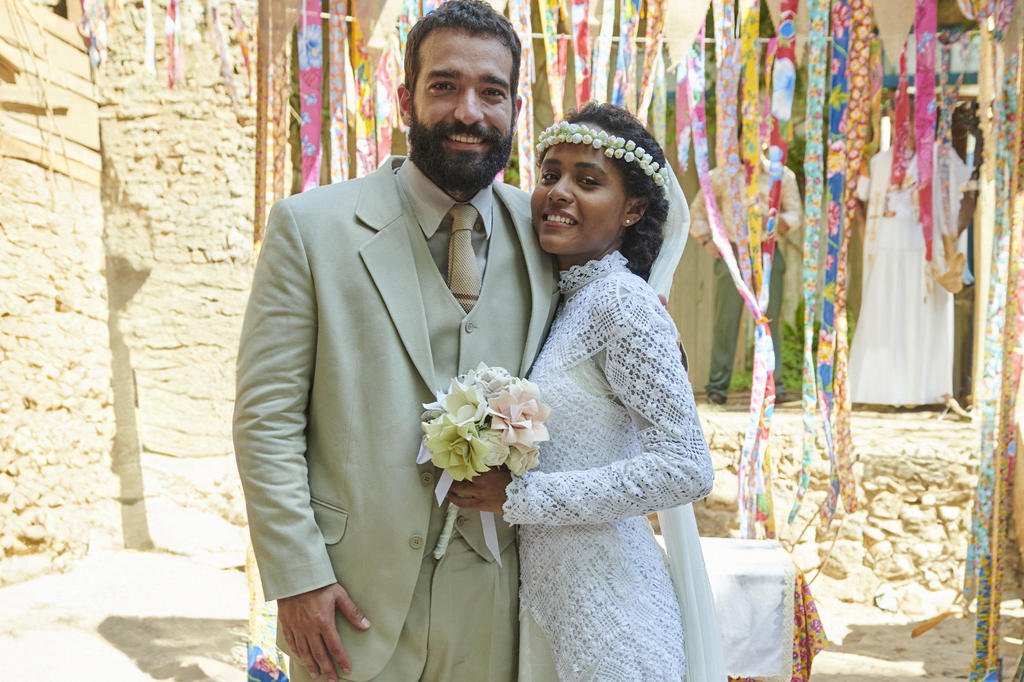 Confira fotos do casamento de José Inocêncio e Maria Santa em "Renascer ...