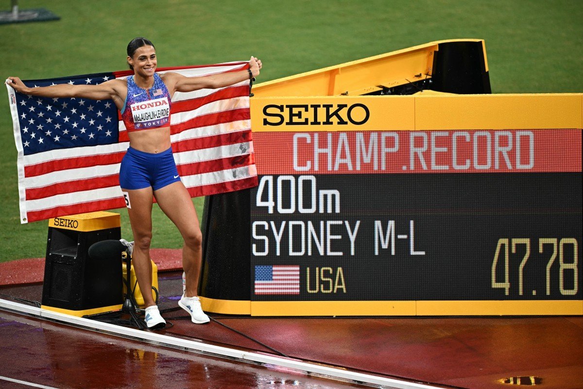Sydney McLaughlin-Levrone quebra recorde de quatro décadas e vence 400m ...
