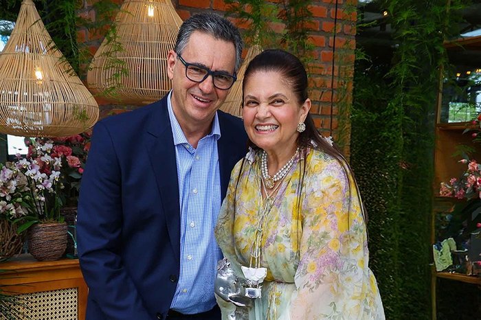 Nilva Randon reuniu familiares e amigos para comemorar a chegada de ...