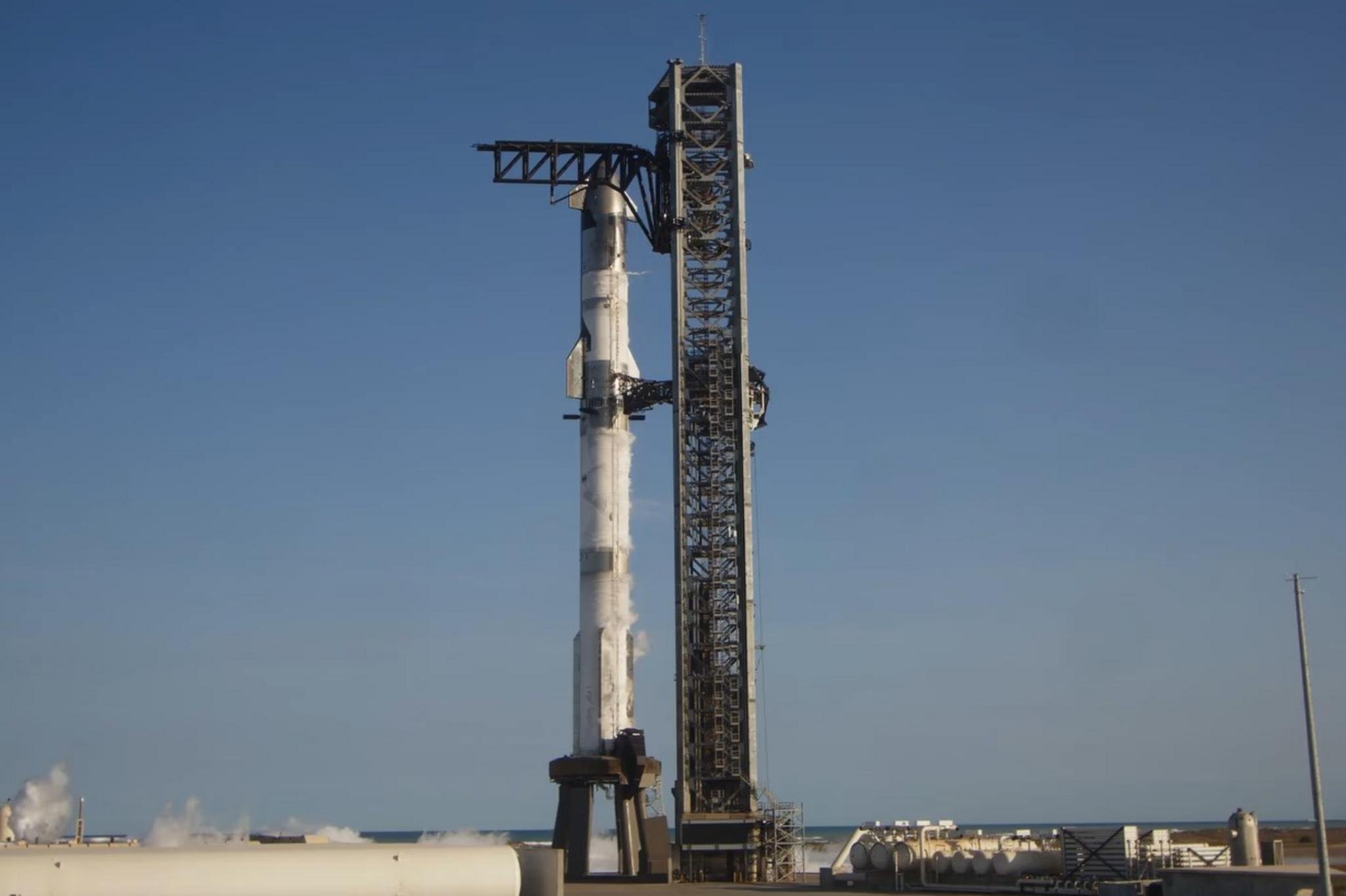 Pela segunda vez, SpaceX consegue recuperar propulsor da Starship após ...