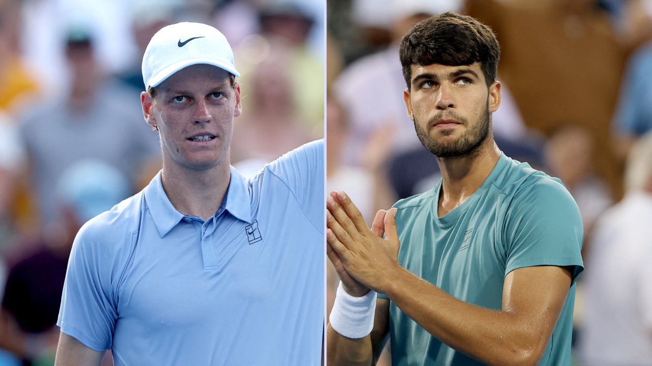 Jannik Sinner x Carlos Alcaraz ao vivo pela final do Masters 1000 de ...