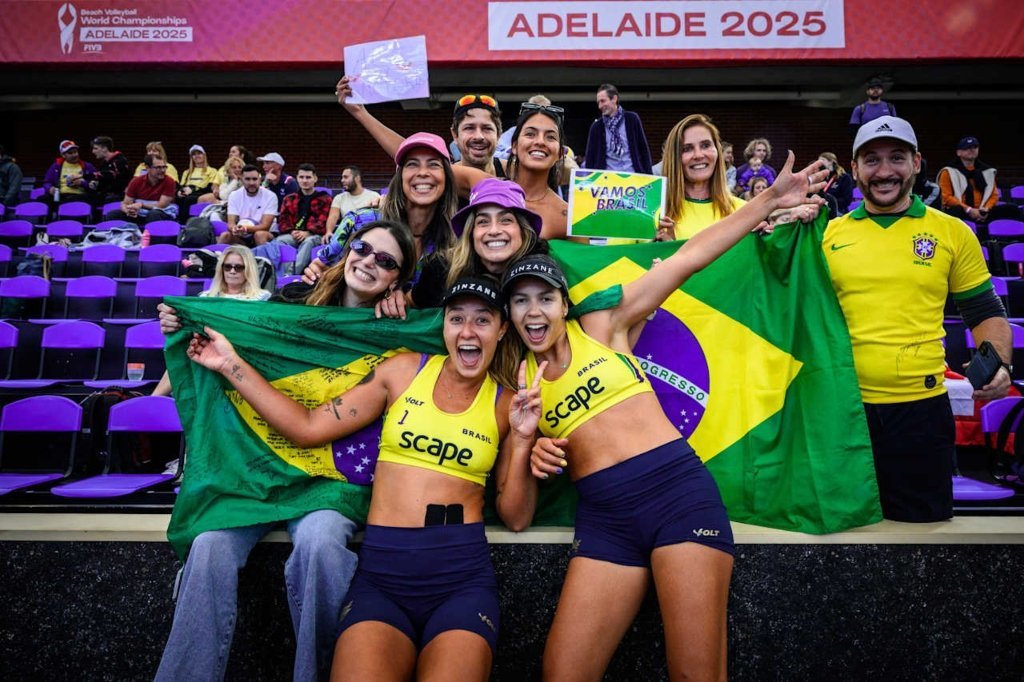 Thâmela/Vic e Carol Solberg/Rebecca avançam às quartas do Mundial de ...