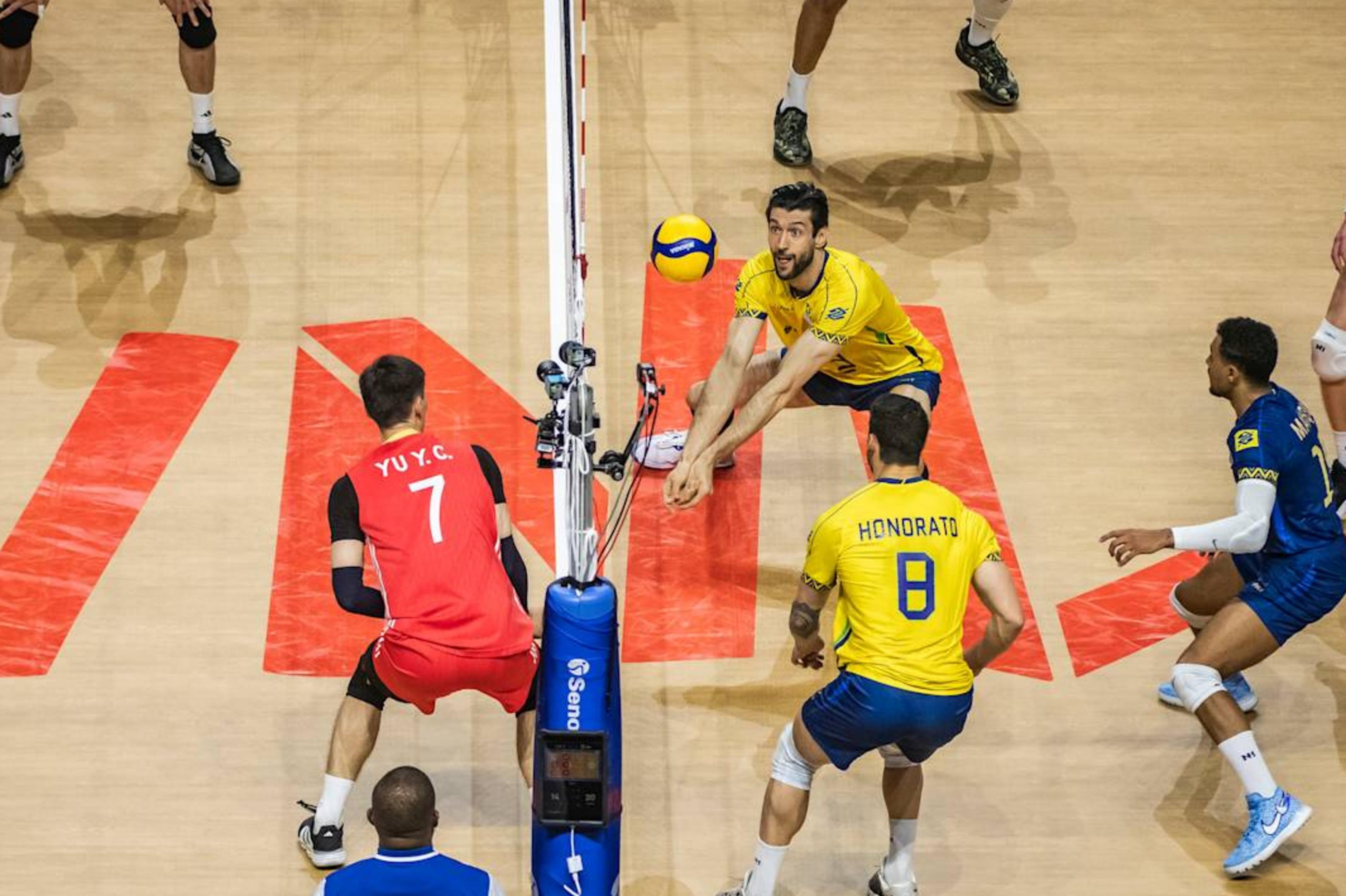 Brasil x China AO VIVO pela Liga das Nações de Vôlei 2025; acompanhe em ...