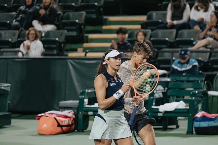 Duplas de Luisa Stefani e Bia Haddad vão às quartas em Indian Wells ...