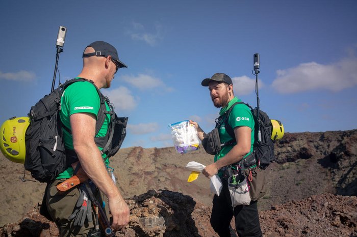 Astronautas treinam em vulcão para possíveis missões na Lua e em Marte ...