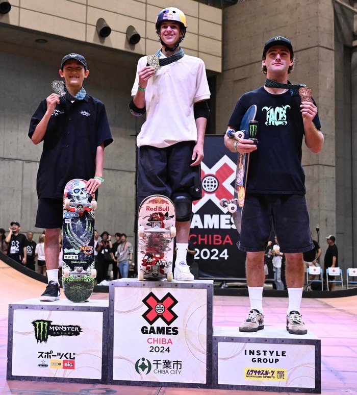 Gui Khury fatura ouro no skate vertical nos X-Games, no Japão | GZH