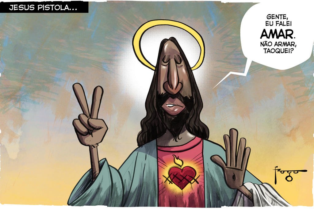 Gilmar Fraga: Jesus pistola... | GZH