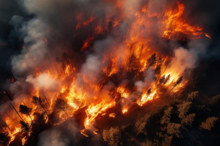 Fogo contra fogo: Califórnia combate incêndios florestais com queimadas ...