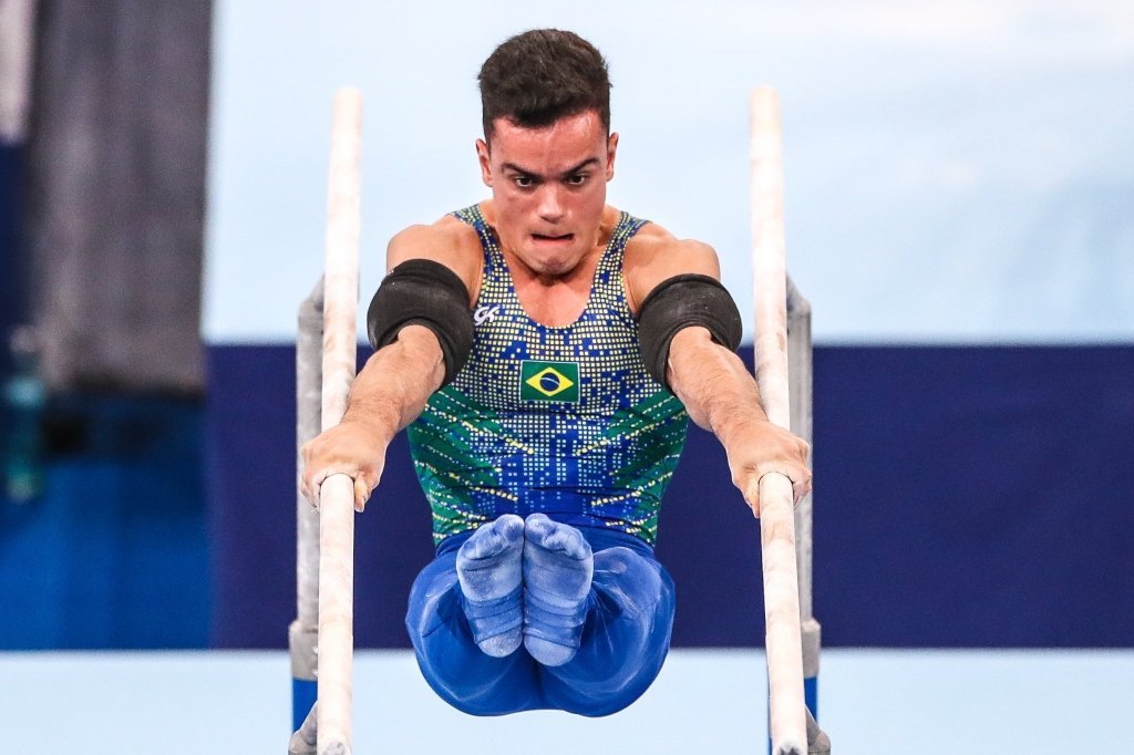 Caio Souza brilha e conquista cinco medalhas no Pan de ginástica ...