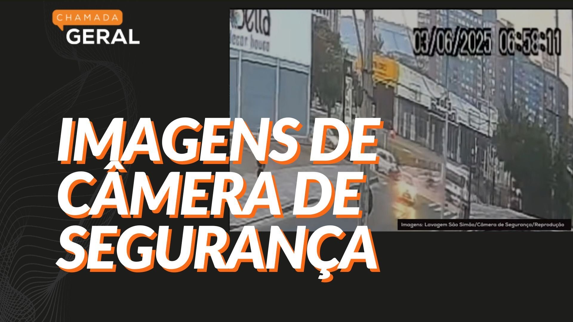 Acidente deixa motociclista morto; motorista de carro foge sem prestar socorro | Chamada Geral 1 ...