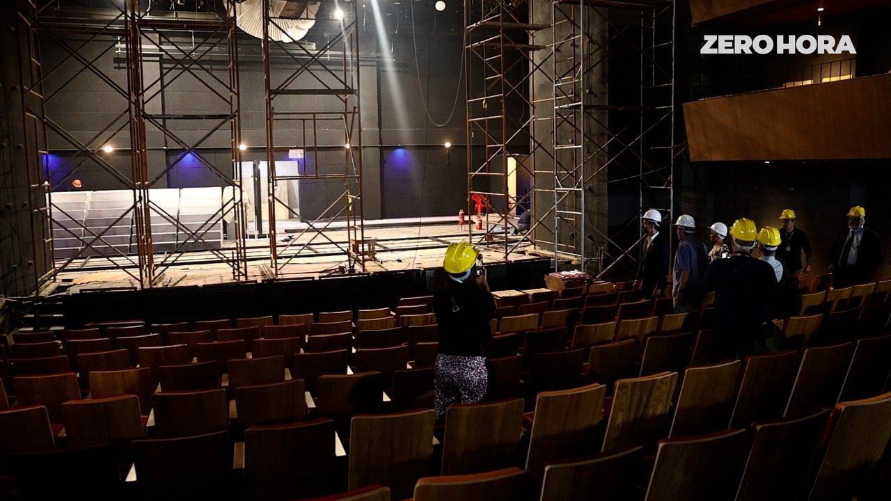 Teatro Simões Lopes Neto, que finaliza as obras do Multipalco, é ...