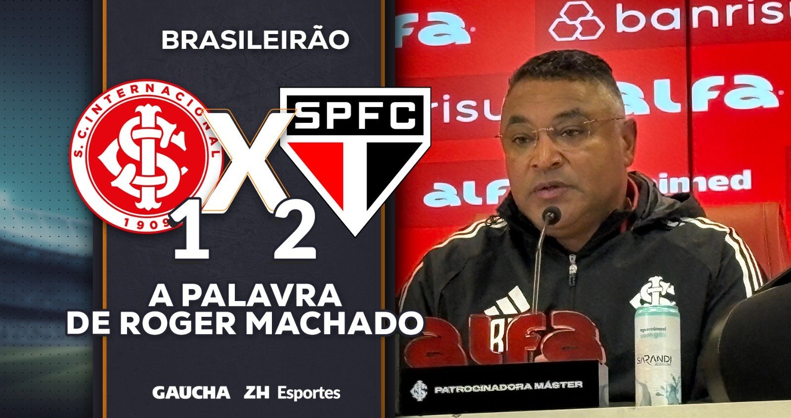 Entrevista coletiva de Roger Machado | Inter 1x2 São Paulo | GZH