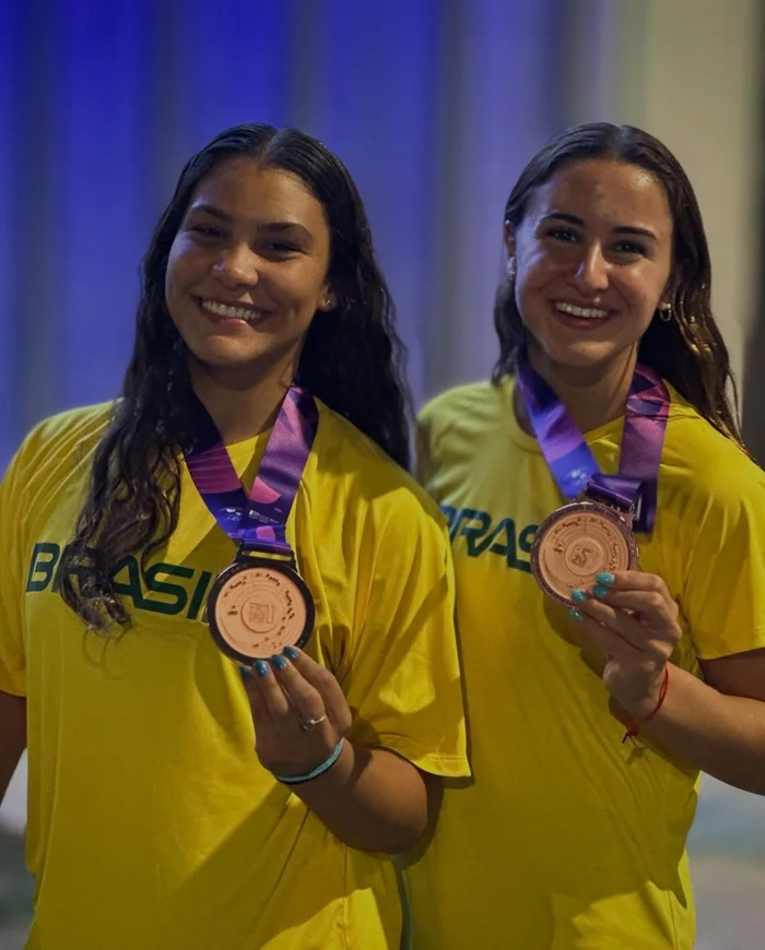 Brasileiras levam bronze no saltos ornamentais do Pan Júnior | GZH