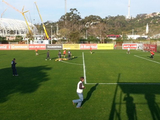 Técnico Dunga treina finalizações na tarde desta quarta | GZH