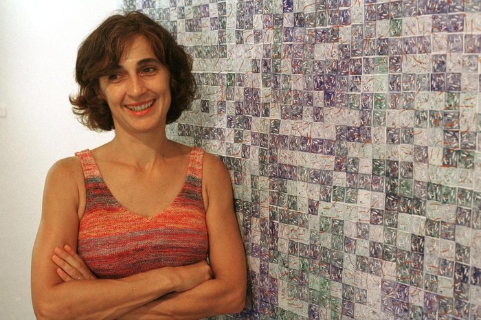 Um dos destaques da geração 80, a artista e professora Maria Lucia ...