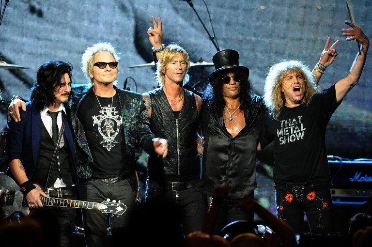 Guns N' Roses reúne membros originais com show surpresa em Los Angeles ...