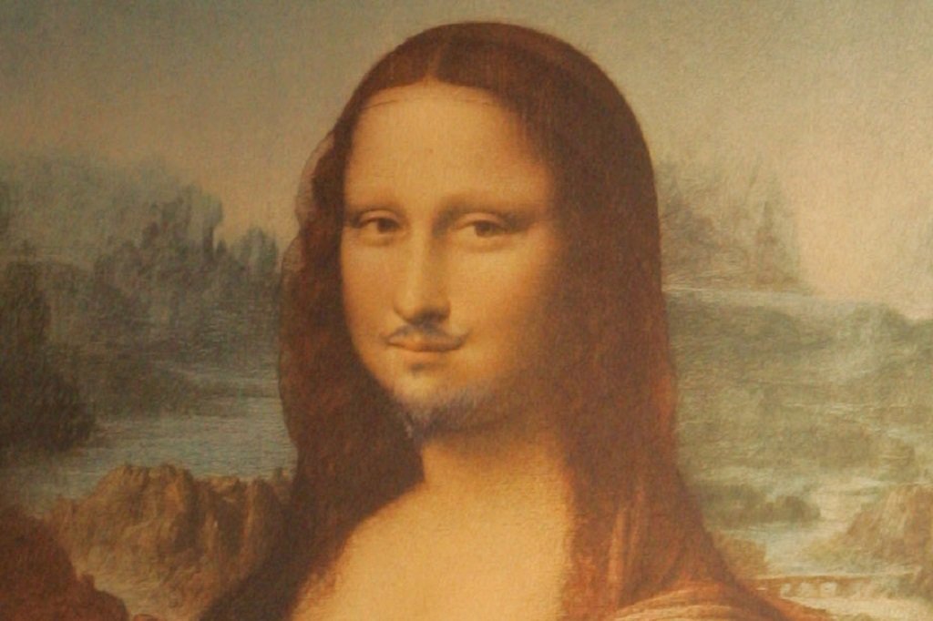 Quadro de Monalisa com bigode é leiloado por 750 mil dólares na França ...