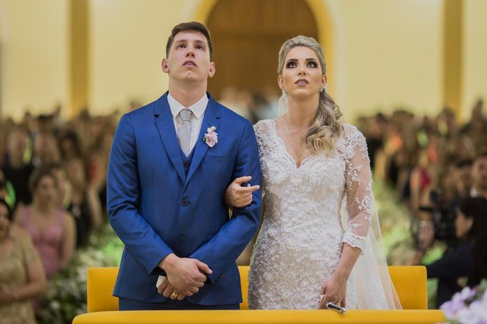 Casamento de Follmann: em vídeos e fotos, veja como foi a celebração | GZH