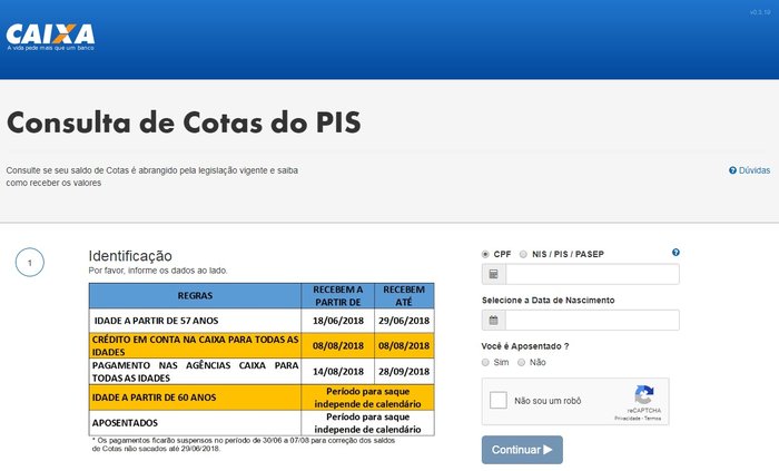 Consultar o saldo do PIS/Pasep Consultar o saldo do PIS/Pasep