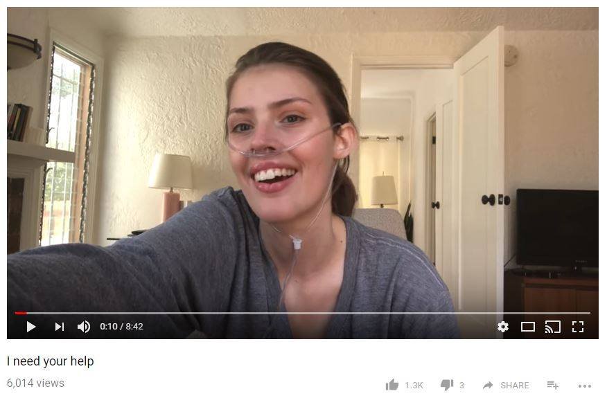 Morre Claire Wineland, jovem youtuber que compartilhou luta contra a ...