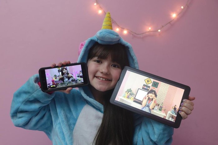 Youtubers mirins: desejo de Alice, nove anos, mudou a rotina da família ...