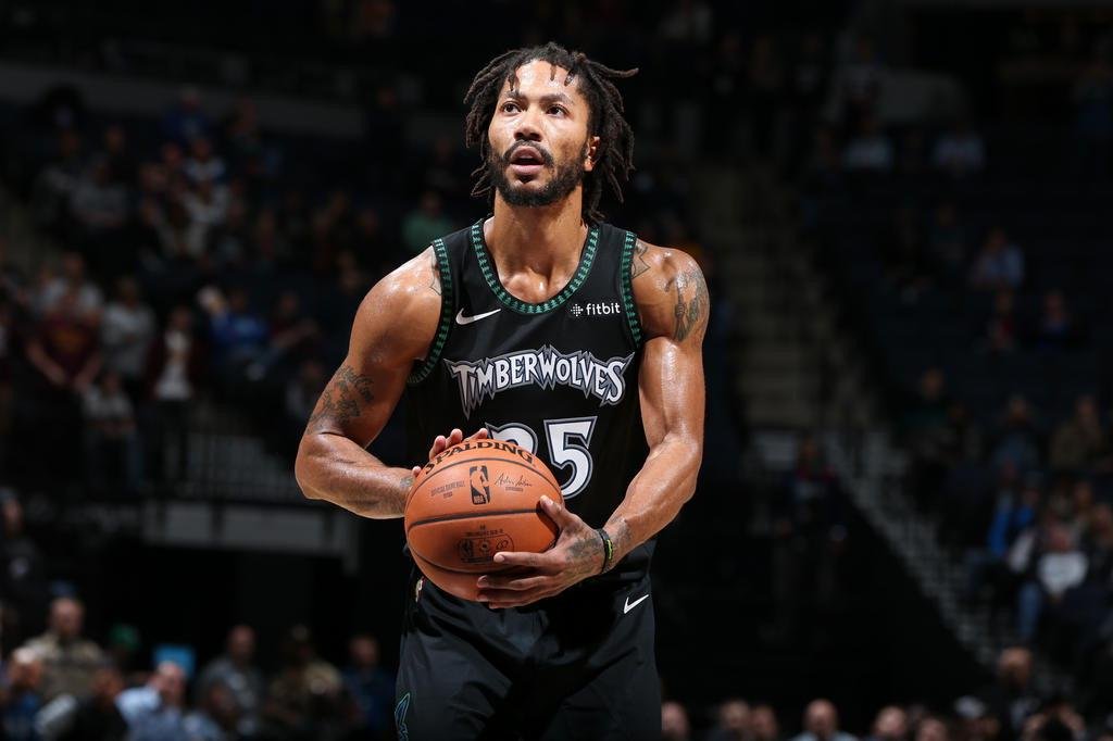Derrick Rose faz maior pontuação da carreira em vitória do Wolves ...