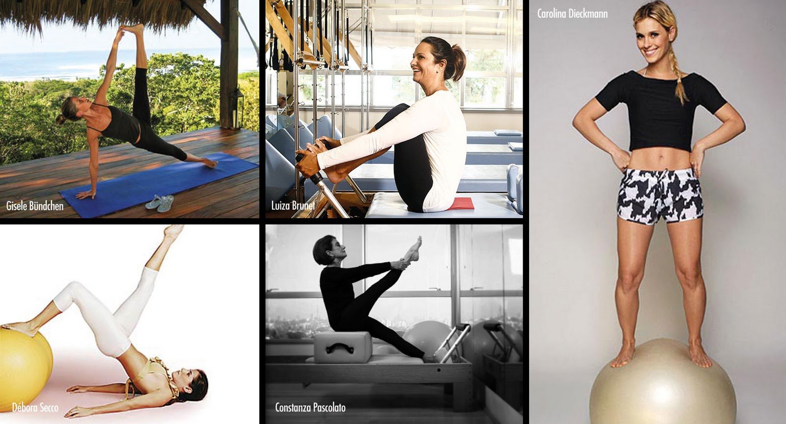 Oito razões por que as celebridades preferem o pilates | Donna