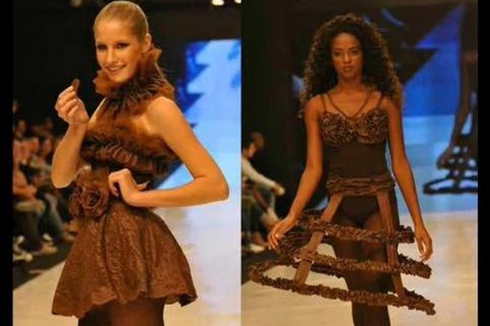 Modelos vão desfilar com roupas de chocolate na Chocofest 2013 | Donna