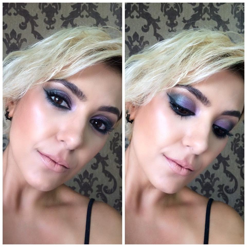 Tutorial Roxo e Verde com a paleta Villains by Vult – Malévola | Donna